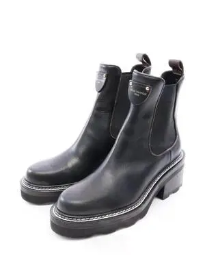 LOUIS VUITTON 2021 Beaubourg Line Chelsea Boots - Black