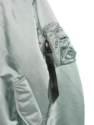 Alpha Industries Satin-finish Bomber Jacket