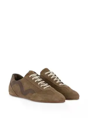 LARDINI Minimalist Suede Sneakers