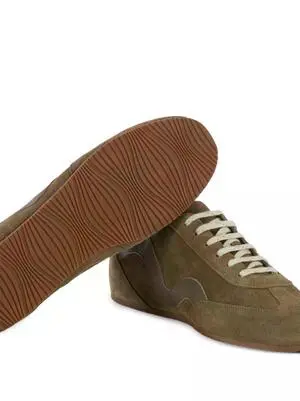 LARDINI Minimalist Suede Sneakers