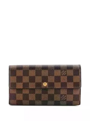 LOUIS VUITTON Sarah Wallet Damier Small Wallets - Brown