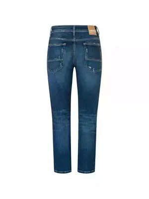 GANG Nica Cropped Distressed Jeans