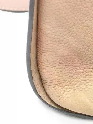 Loewe 2000s Small Hammock Leather Tote Bag - Neutrals