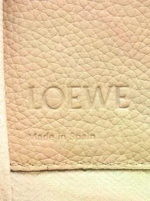 Loewe 2000s Small Hammock Leather Tote Bag - Neutrals
