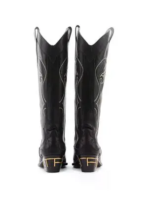 Etro Texan Boots Signature Heel