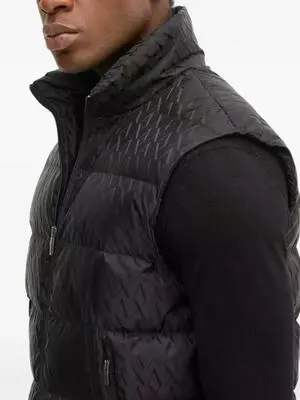 Armani Exchange Logo-print Quilted Gilet