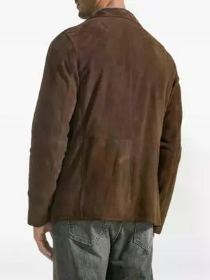Seventy Suede Notched-lapel Jacket