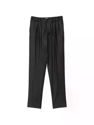 DRUMOHR Drawstring Pleated Trousers - Grey