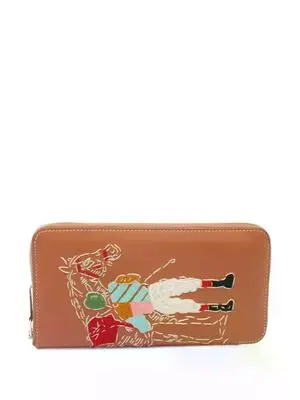 Hermès 2017 Azap Long Embroidered Wallet