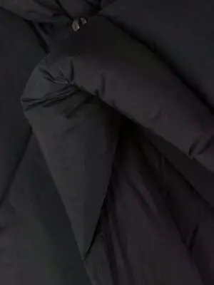 YEHUAFAN Quilted Asymmetric Jacket