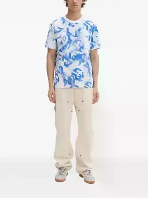 Karl Lagerfeld All-over Logo-print T-shirt