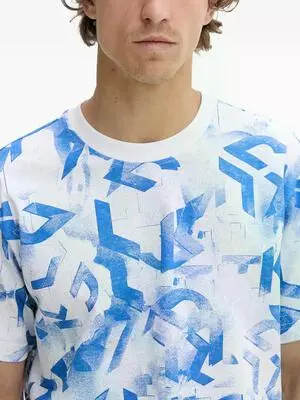 Karl Lagerfeld All-over Logo-print T-shirt