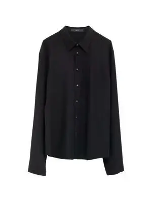 Gucci Crêpe De Chine Silk Shirt - Black