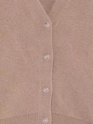 LISKA V-neck Button-up Cardigan
