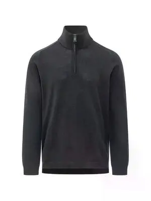 Premiata Quarter-zip Wool Sweater