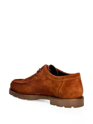 Gant Suede Moc-toe Lace-up Shoes