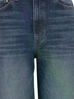 Khaite Wide-leg Whiskered Jeans