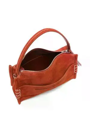 JW Anderson Whipstitch-detail Tote Bag - Orange
