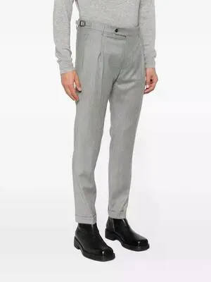 BERWICH Retro Tapered-leg Side-adjuster Trousers