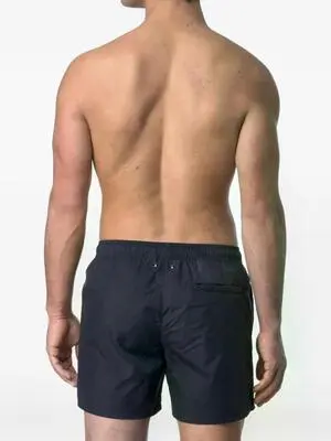 K-WAY Le Vrai Olivier Logo-patch Shorts