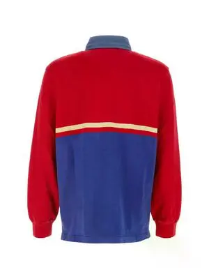 JW Anderson Colour-block Long-sleeve Polo Shirt