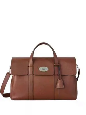 Mulberry Small Piccadilly Leather Tote Bag - Brown
