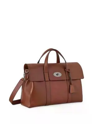 Mulberry Small Piccadilly Leather Tote Bag - Brown