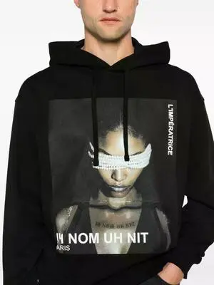 IH NOM UH NIT Graphic-print Drawstring Hoodie