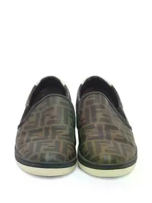 Fendi Zucca Low-top Sneakers
