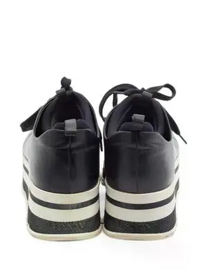 Prada Round-toe Platform Sneakers