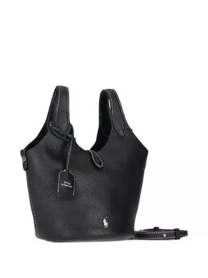 Polo Ralph Lauren Grained-leather Tote Bag