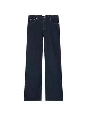 Closed Gillan Cotton Wide-leg Jeans - Blue