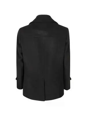 BARBA NAPOLI Double-breasted Layered Coat