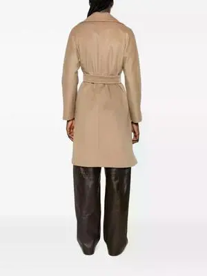 Max Mara Belted Notch-lapel Coat