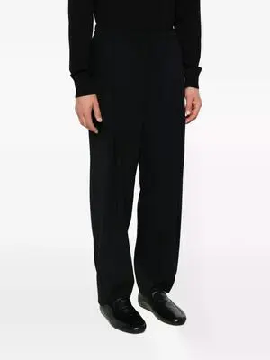 Giorgio Armani Pleated-front Elasticated-waistband Trousers