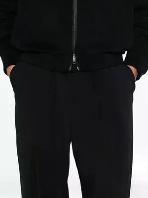 Giorgio Armani Pleated-front Elasticated-waistband Trousers