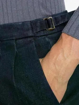 BRIGLIA 1949 Pleated Side-adjuster Jeans