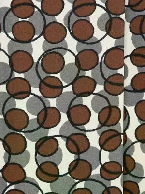 LAURA URBINATI Geometric-print Scarf