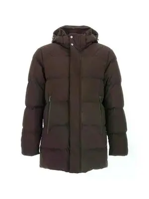 Paul & Shark Typhoon Platinum Down Jacket - Brown