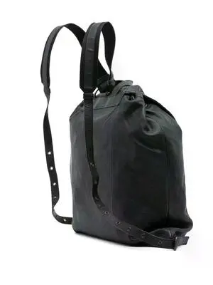 Bottega Veneta 2012-2025 Nappa Intrecciato Drawstring Flap Backpack