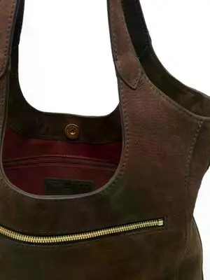 THE BRIDGE Suede Tote Bag