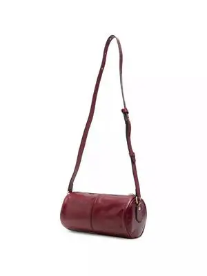 THE BRIDGE Logo-plaque Leather Shoulder Bag