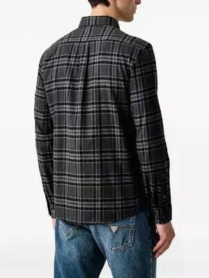 LINDBERGH Check-print Long-sleeve T-shirt