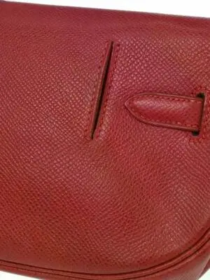 Hermès 1994 Banana Kelly Clutch Bag