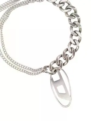 DIESEL® D Logo Chain Bracelet