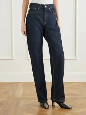 JOSEPH High-rise Straight-leg Jeans