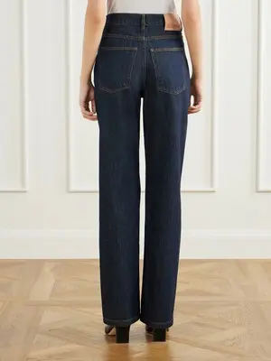 JOSEPH High-rise Straight-leg Jeans