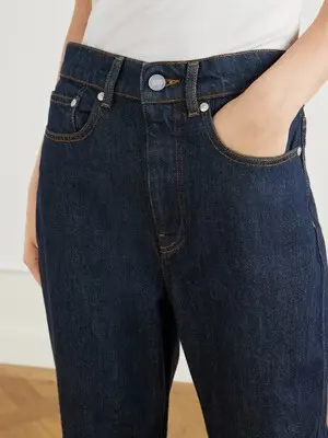 JOSEPH High-rise Straight-leg Jeans
