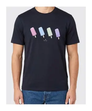 Paul Smith Graphic Print Crewneck T-shirt