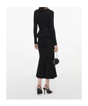 SELF-PORTRAIT Long-sleeved Dress